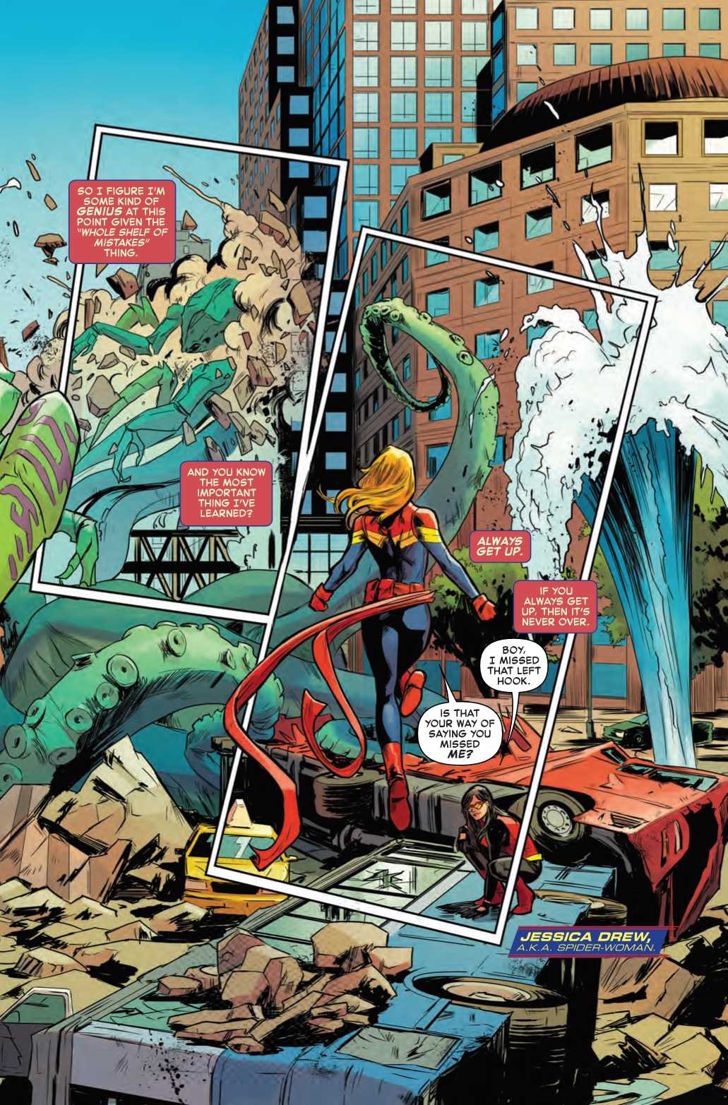 Captain Marvel #1 – Review – What the Heck is going on?!?