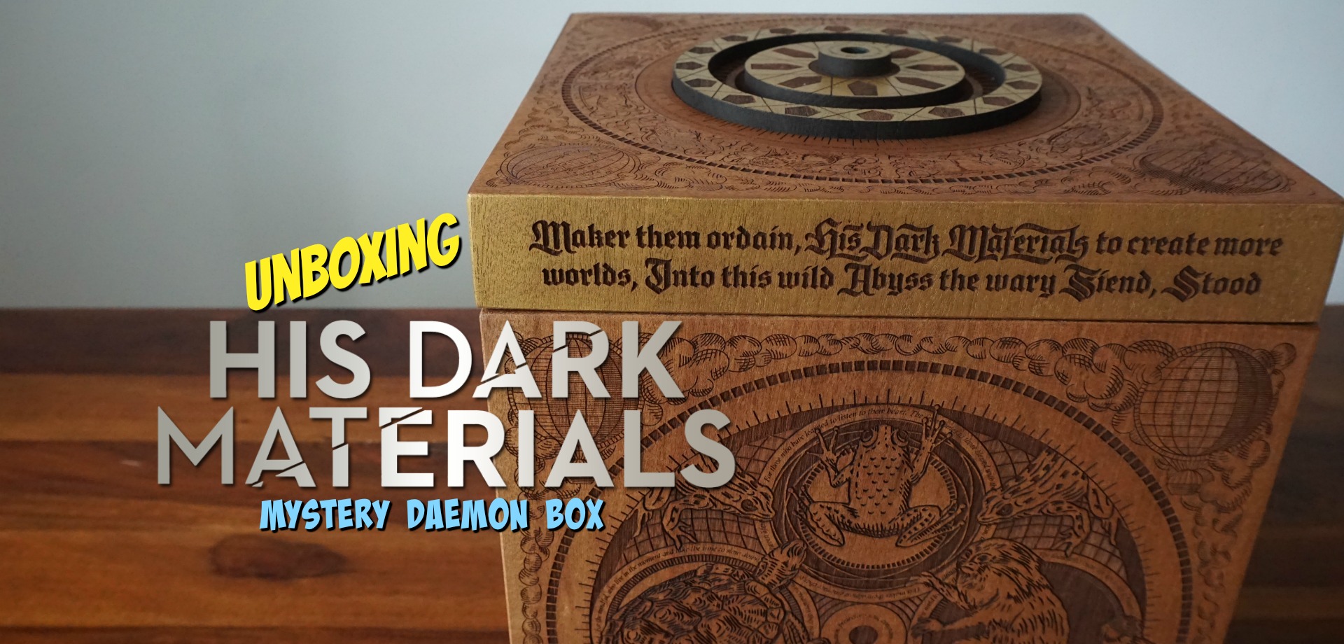 Unboxing: His Dark Materials Mystery Box – What the Heck is going on?!?