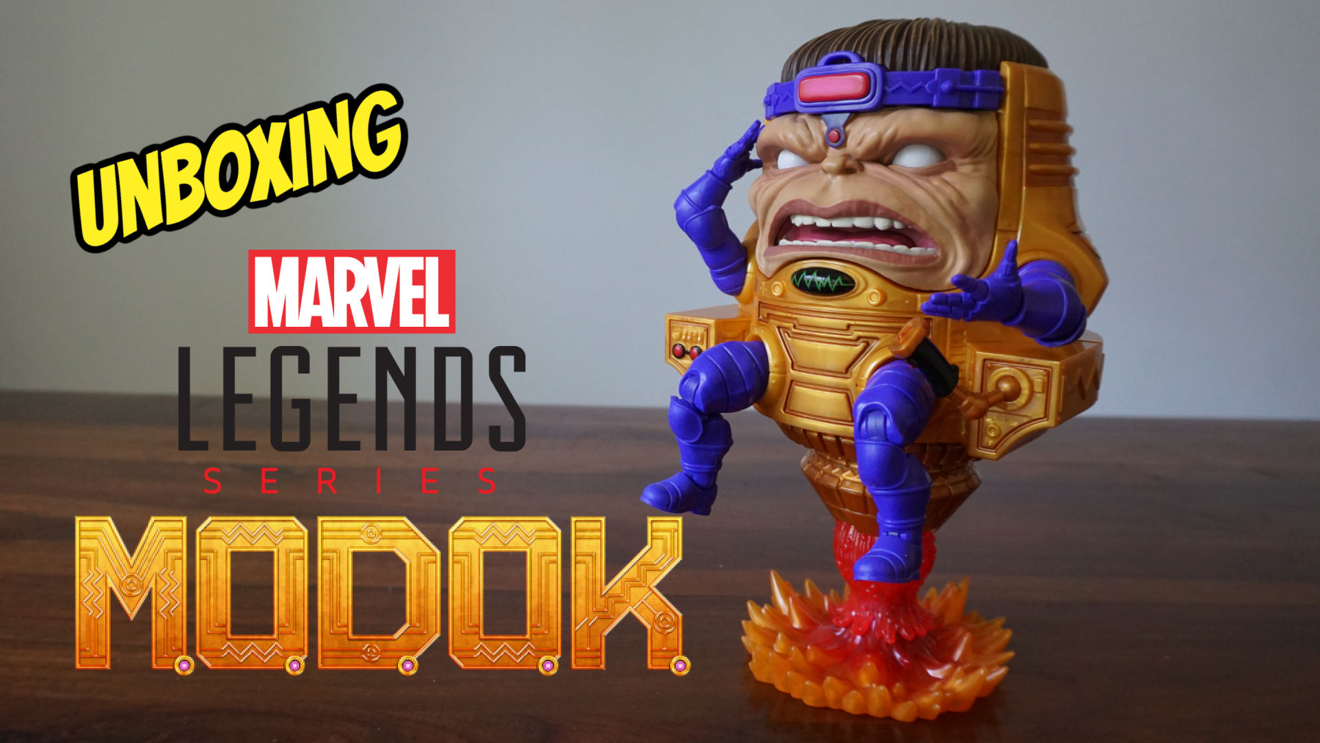 Unboxing: Marvel Legends MODOK – What the Heck is going on?!?