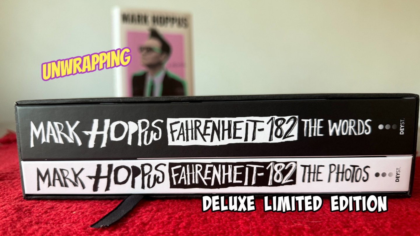 Unwrapping: Mark Hoppus – Fahrenheit-182 Deluxe Limited Edition Boxset ...